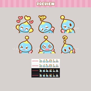 Twitch Discord Emotes / Sonic Chao - Etsy