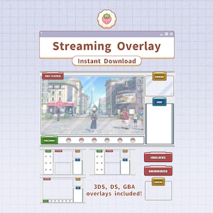 Pokémon | Twitch Youtube Stream Overlay / Customize / Switch, 3DS, DS ...
