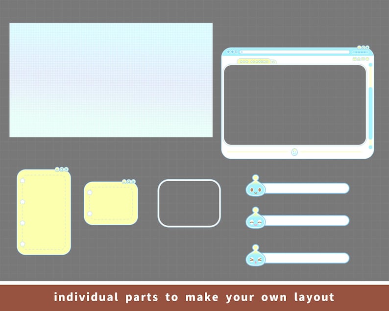Sonic Chao / Twitch Youtube Stream Overlay / Panels / Animated Screens ...