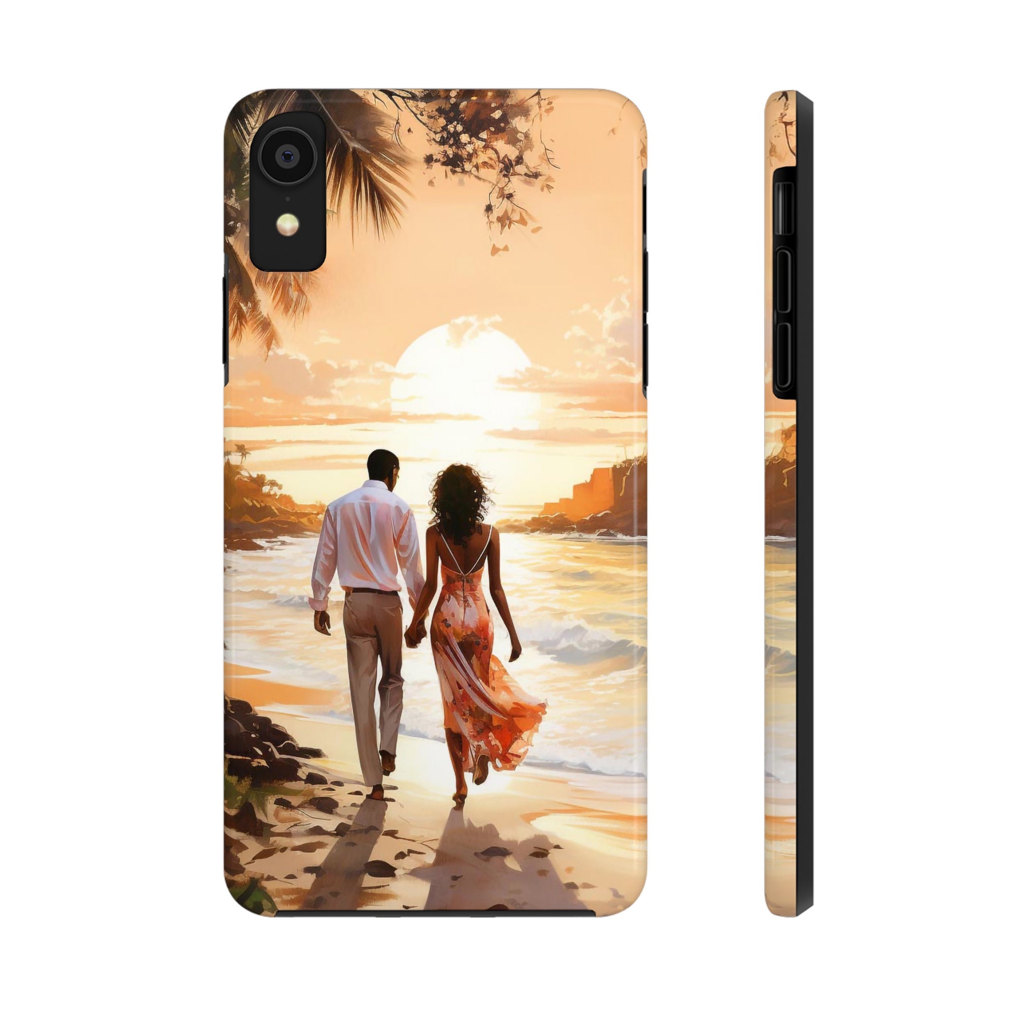Couple Walking on the Beach iPhone Tough Cases - Etsy