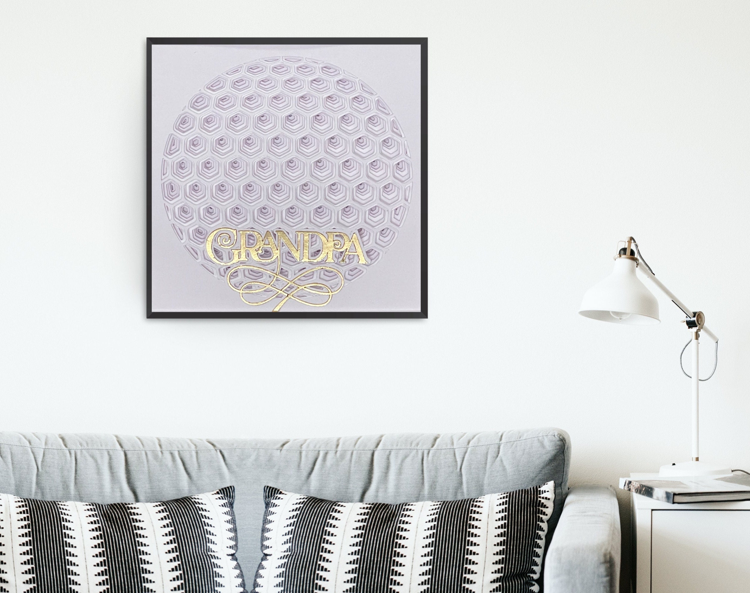 3D GOLF BALL BUNDLE Svg | Shadow Box | Card | Paper Craft | Layered ...