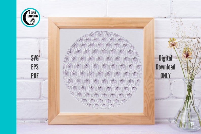 3D GOLF BALL Svg | Shadow Box | Card | Paper Craft | Layered | Sports ...