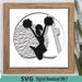 CHEERLEADER 3D SVG for Shadow Box | Sports | Silhouette | Gift | Award ...