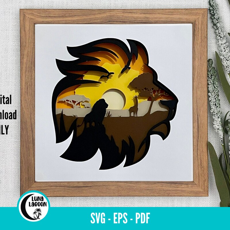 Lion Box - Etsy
