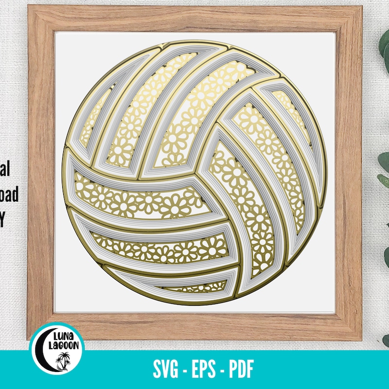Shadow Boxes Volleyball - Etsy