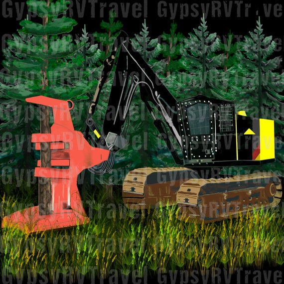 Cat Feller Buncher