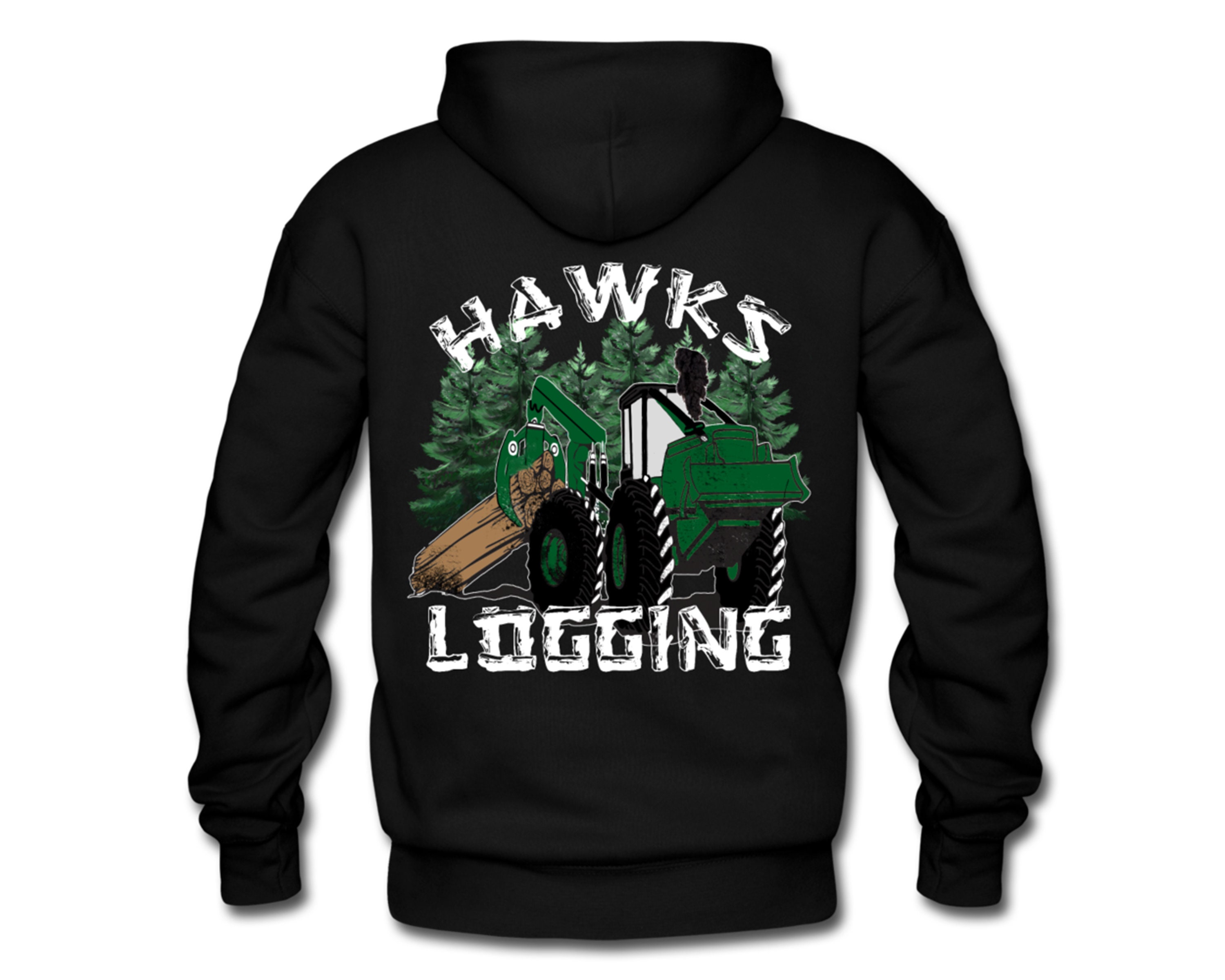 Custom Logging Hoodie | Skidder Driver, Logger Gift - Etsy