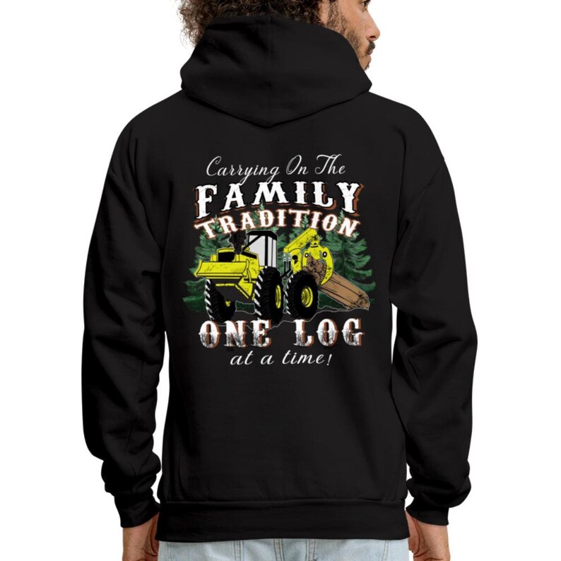 Front/back Design - Yellow Skidder - Carrying on the Family Tradition ...