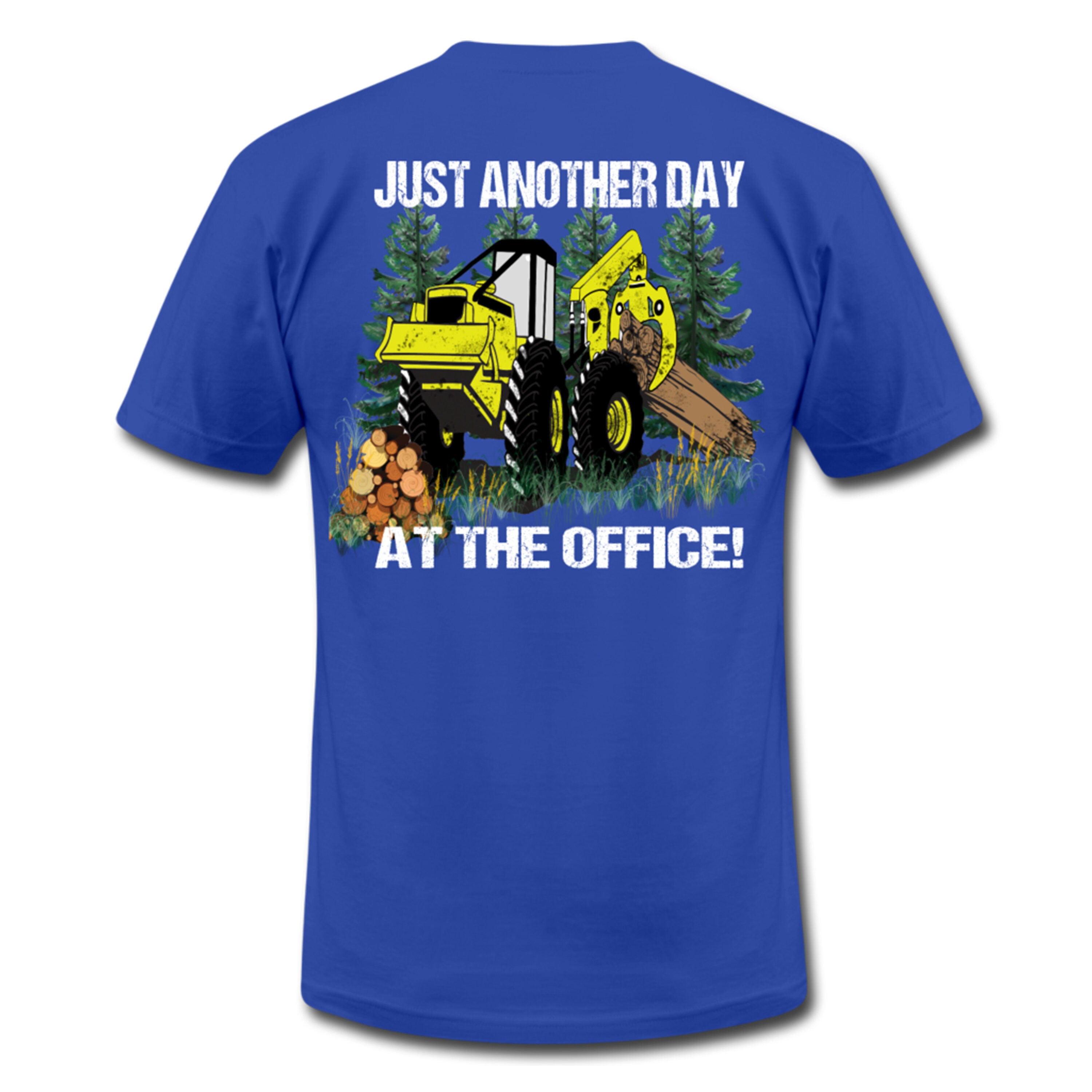 Yellow Skidder Back Design | Skidder Driver | Logging Gift | Father's ...