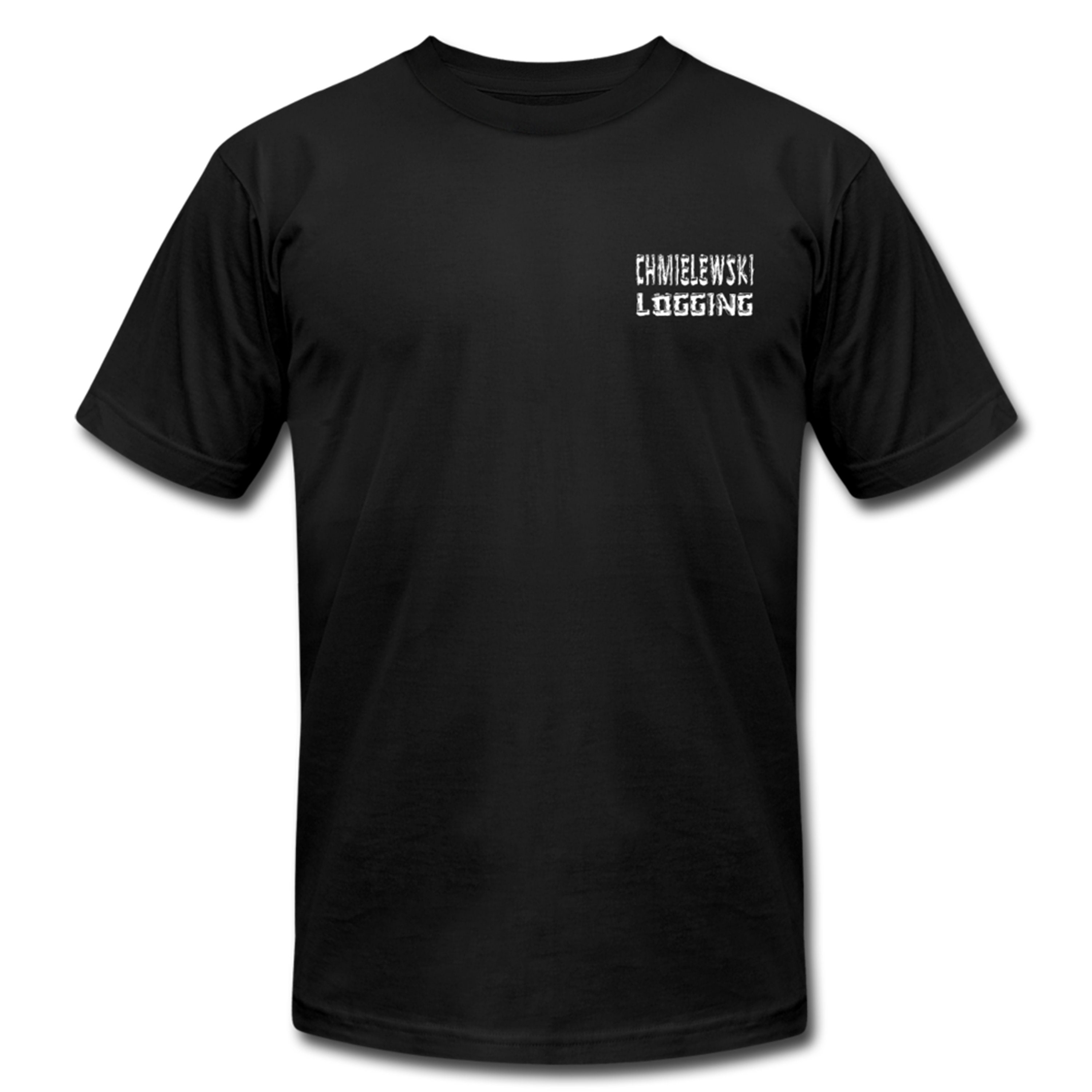 Front Back Design Green Skidder Logging Bella Canvas Tshirt | Logger ...