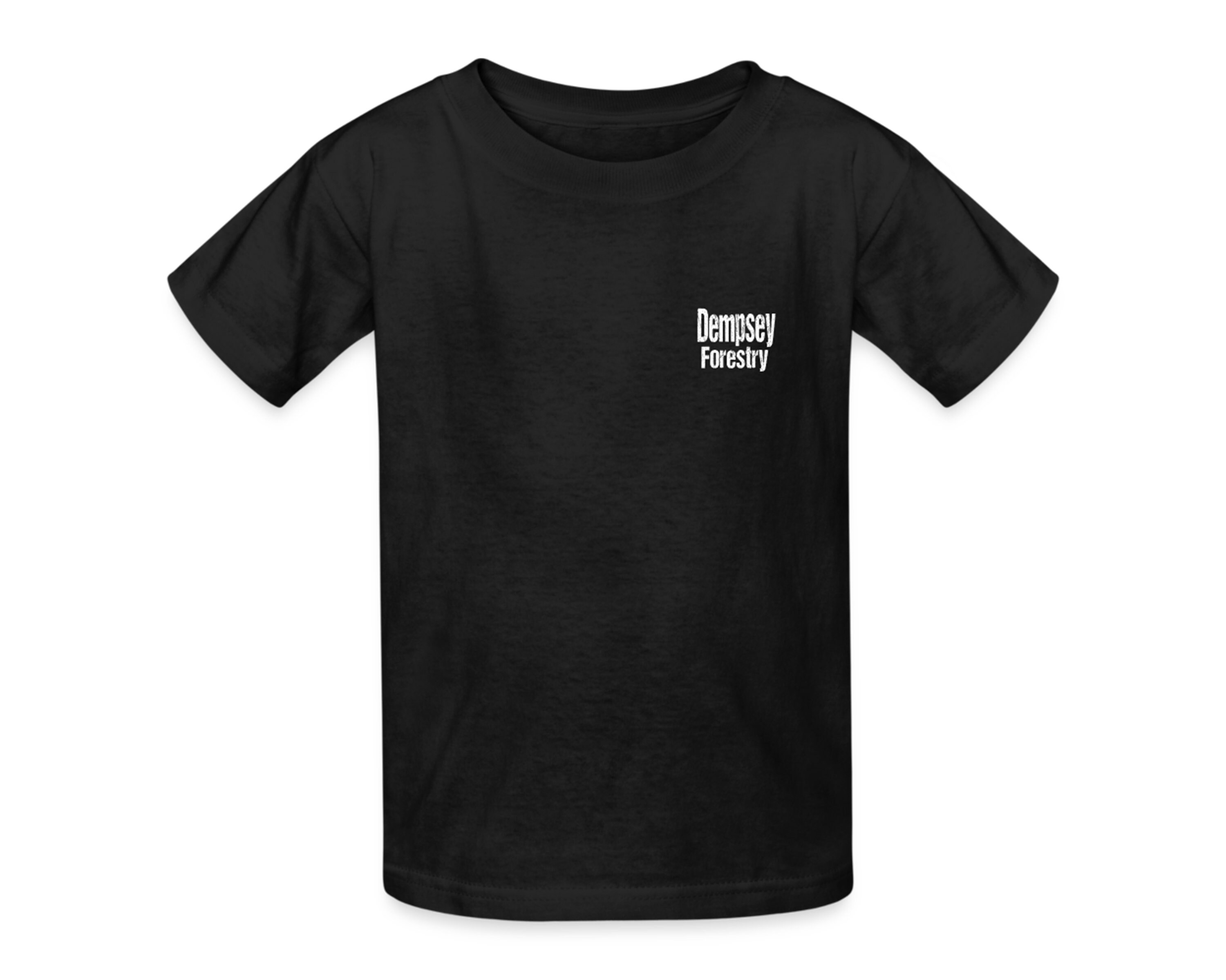 Youth Front Back Logo Design Logging Wood Mulcher Gildan - Etsy