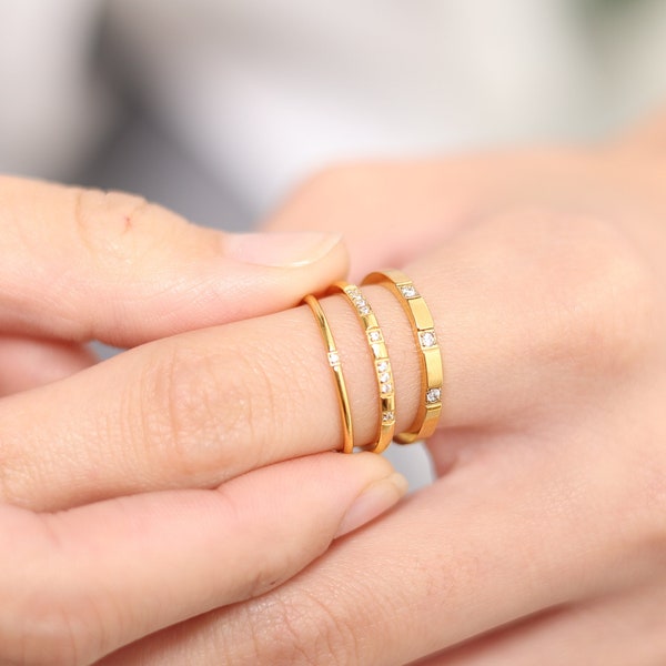 Non Tarnish Ring - Etsy