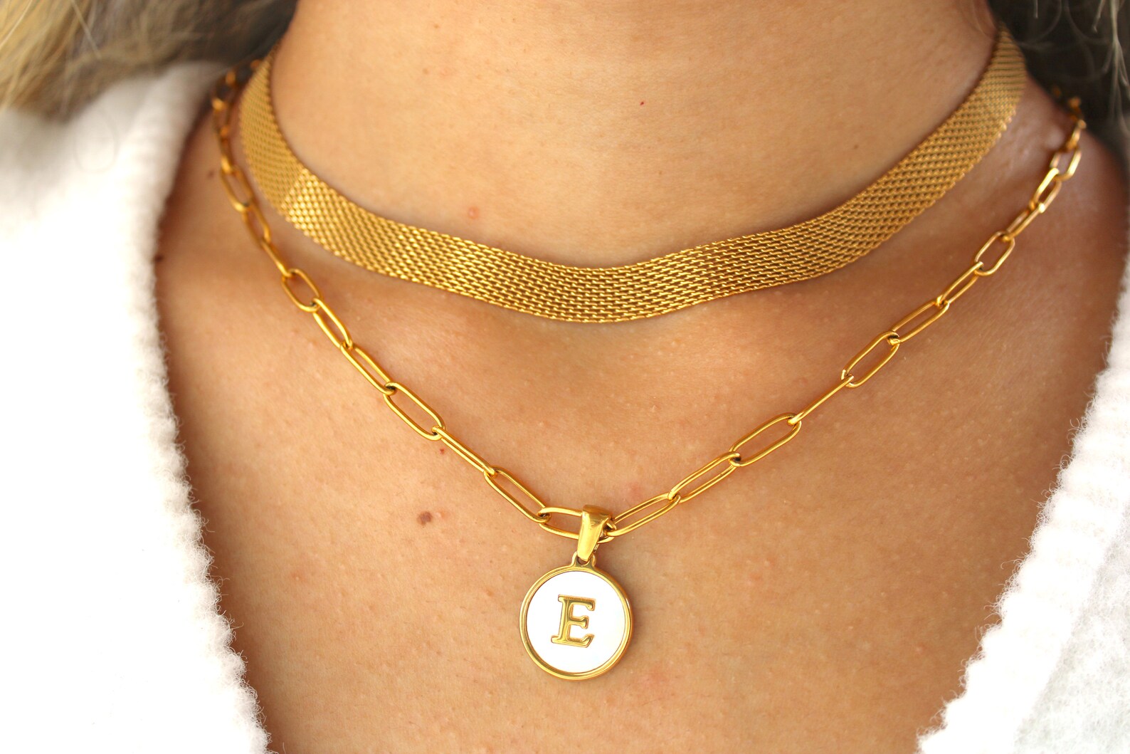 Dainty Gold Mesh Choker Vintage Retro Mesh Bracelet and Choker - Etsy