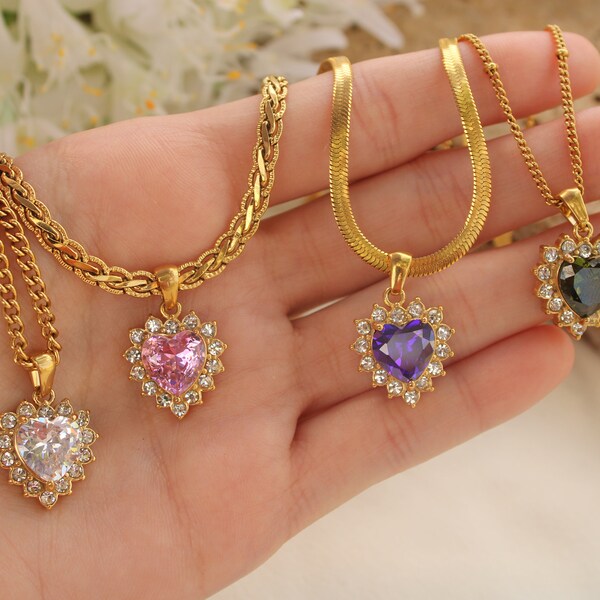 Big Pendant Necklace - Etsy