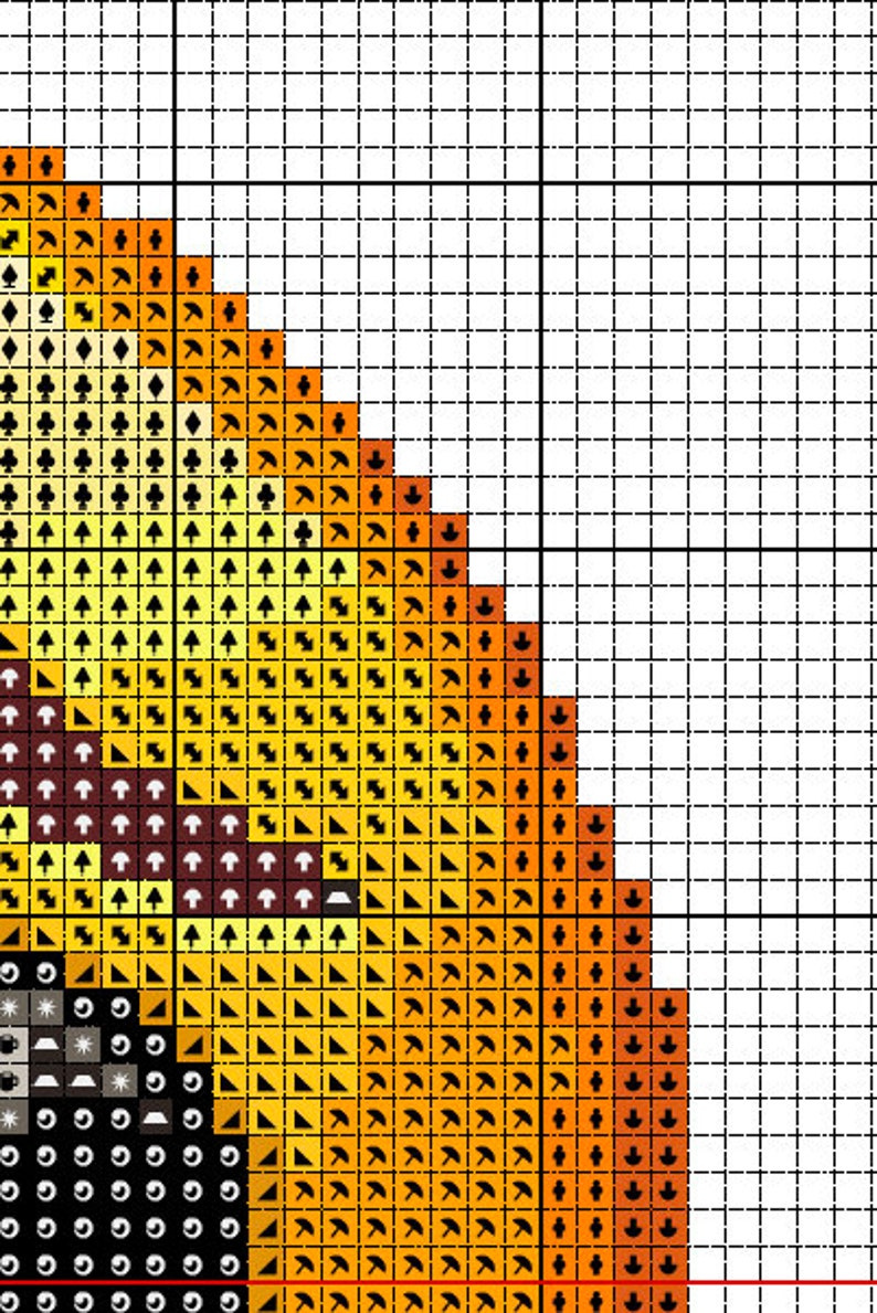 Pleading Emoji Cross Stitch Pattern Instant Download PDF - Etsy