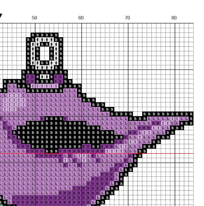 Magic Conch Cross Stitch Pattern Instant Download PDF - Etsy