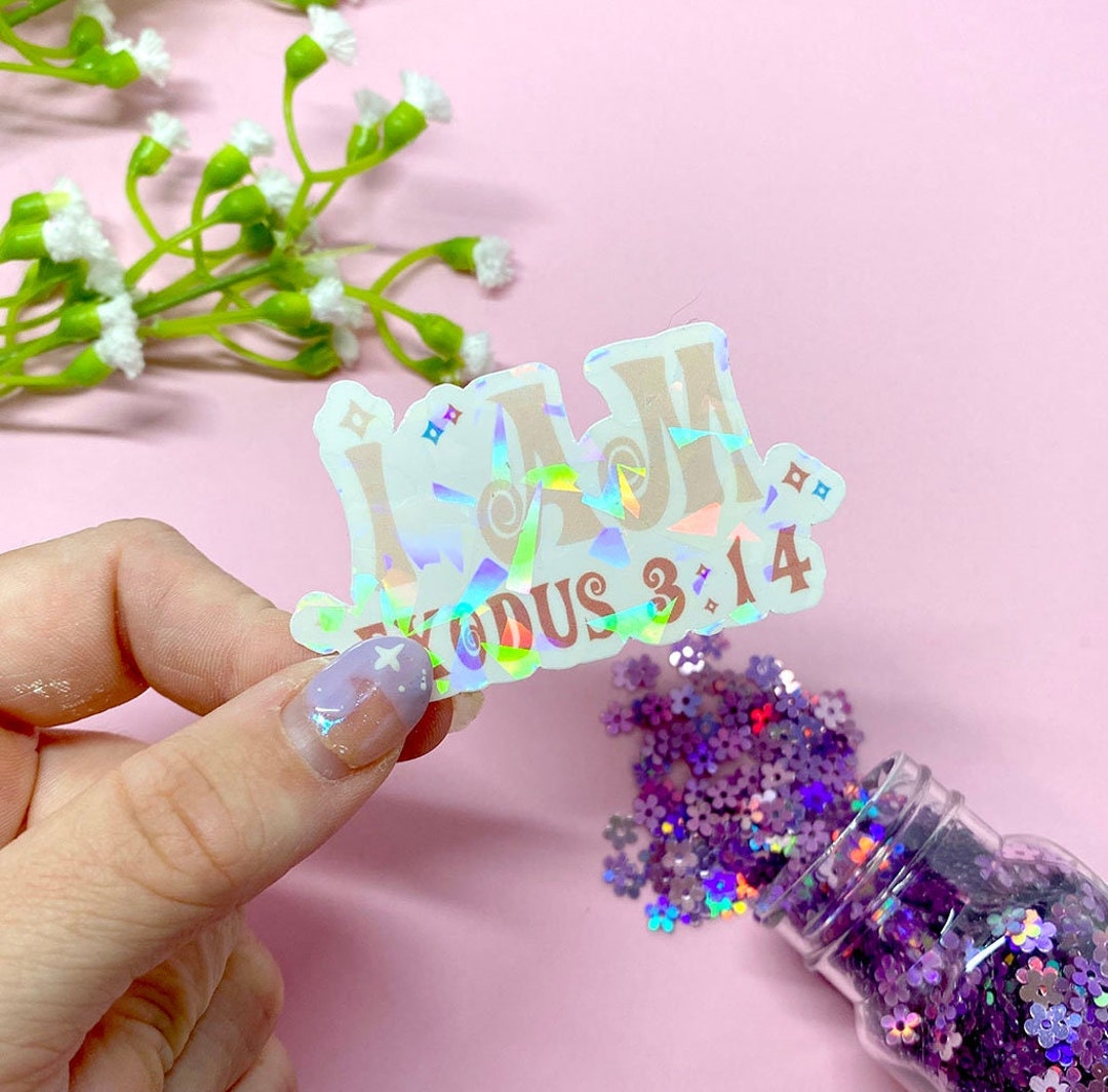 I Am Sticker, Bible Journal Stickers, Bible Journaling, Bibel Basteln ...