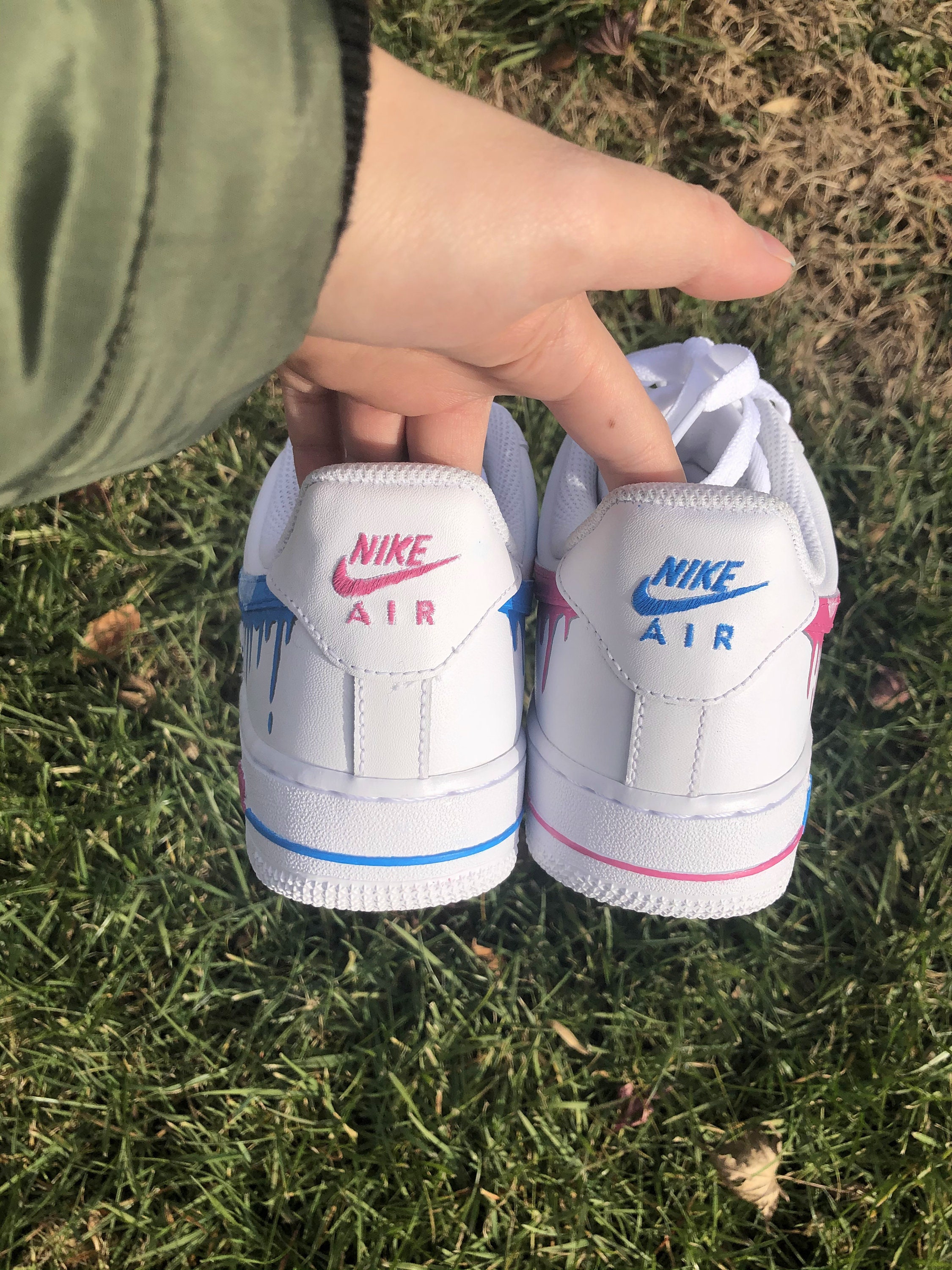 Air Force 1 (AF1) Custom: Shadow Cloud Drip - Etsy