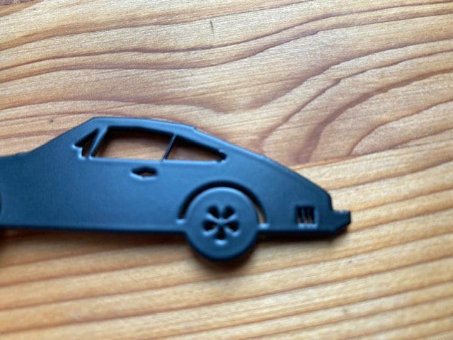 Porsche 911 Keyring, Stainless Steel - Etsy