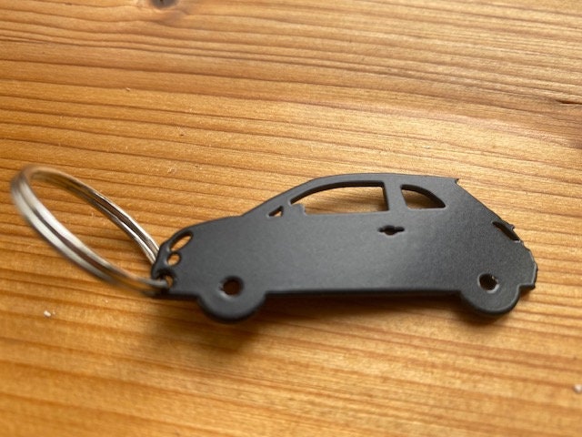 Fiat 500 Key Ring, Black - Etsy