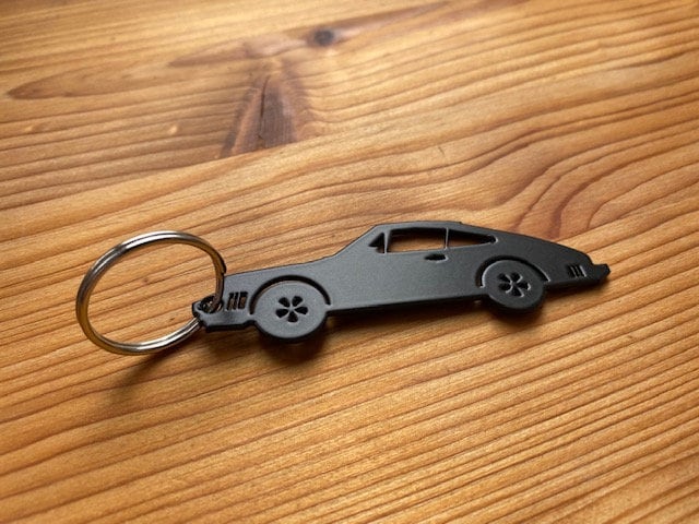 Porsche 911 Keyring, Stainless Steel - Etsy