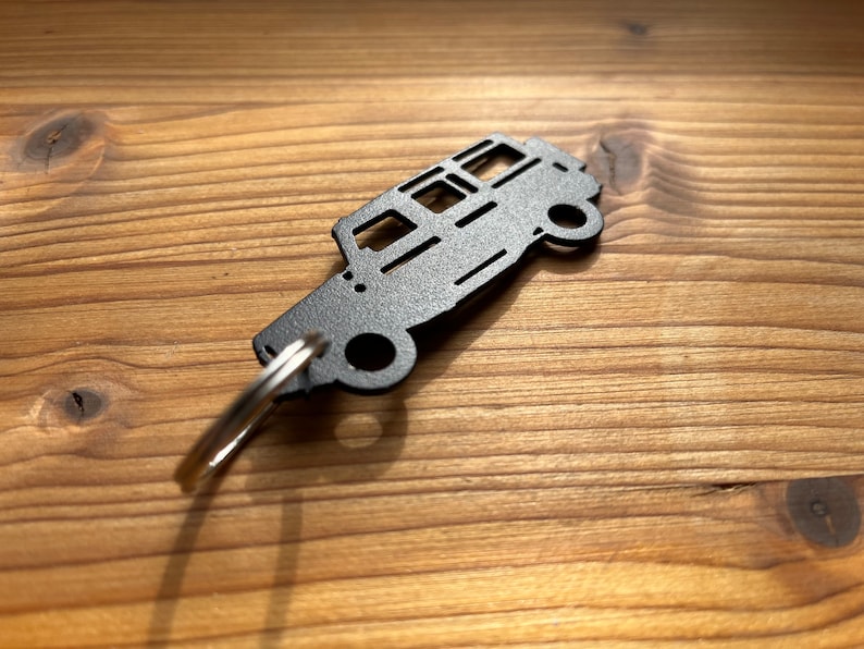 Ineos Grenadier Key Ring, Stainless Steel Black Powdercoat - Etsy