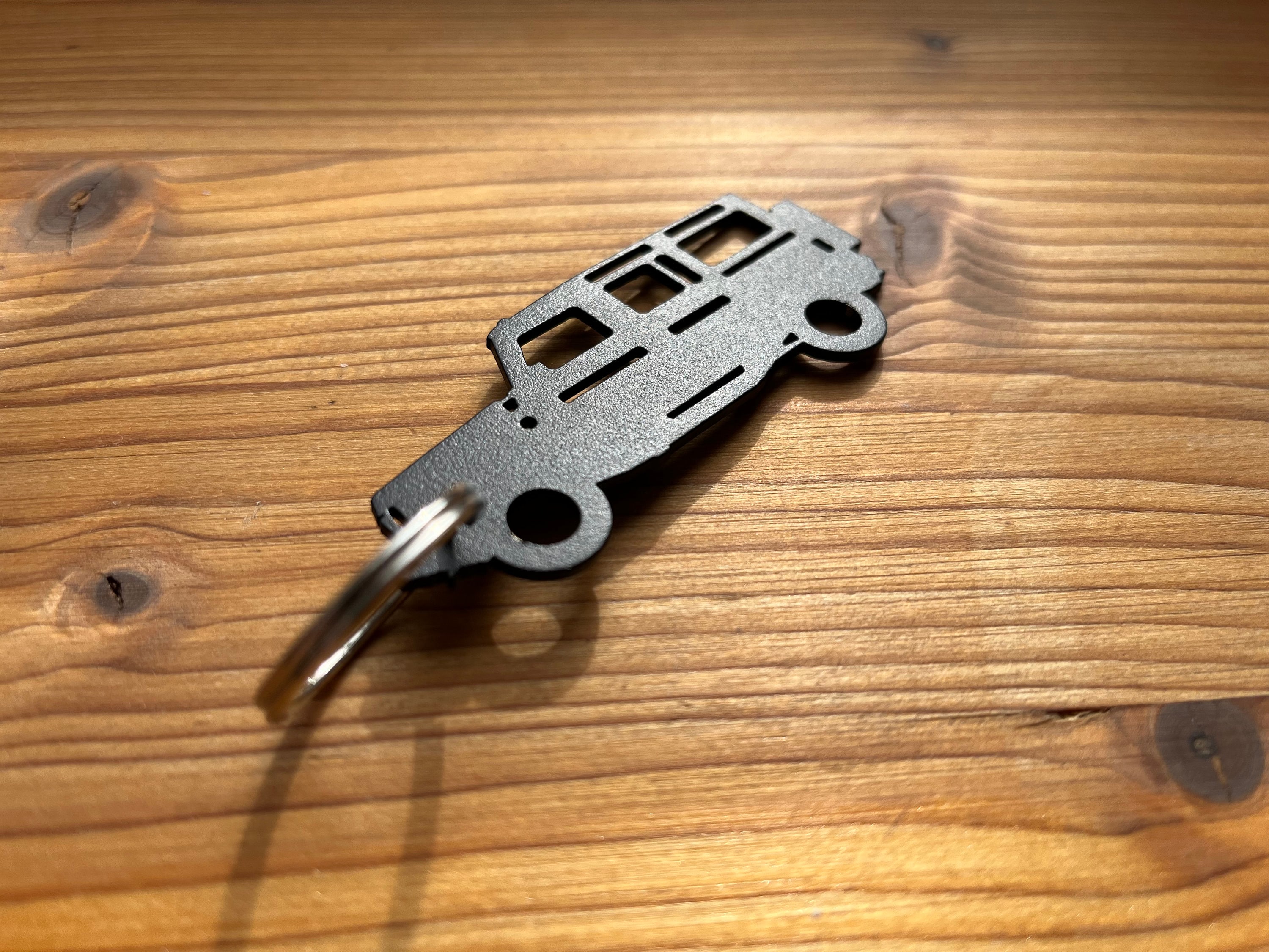 Ineos Grenadier Key Ring, Stainless Steel Black Powdercoat - Etsy