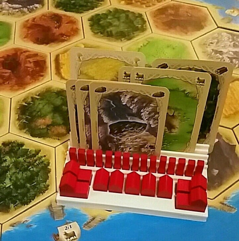 Settlers of Catan Game Piece Holder - Etsy