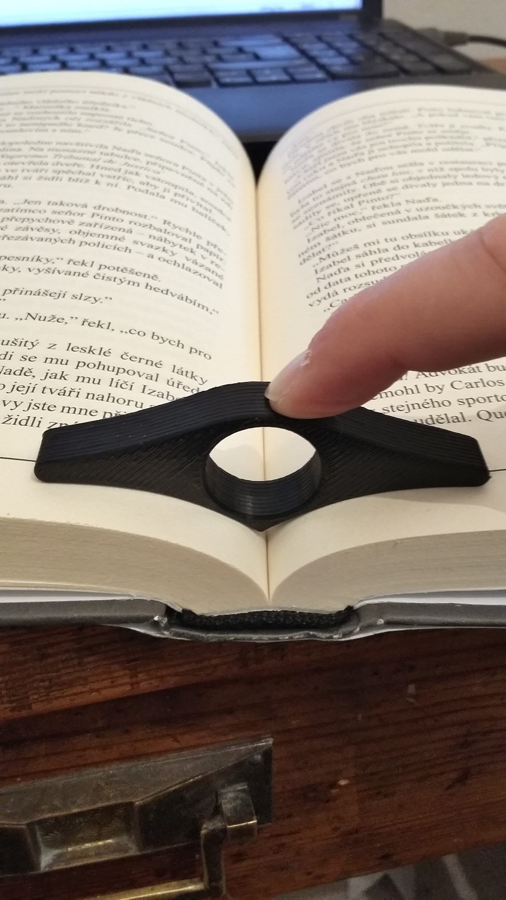 3D Printed Book Page Holder - Etsy