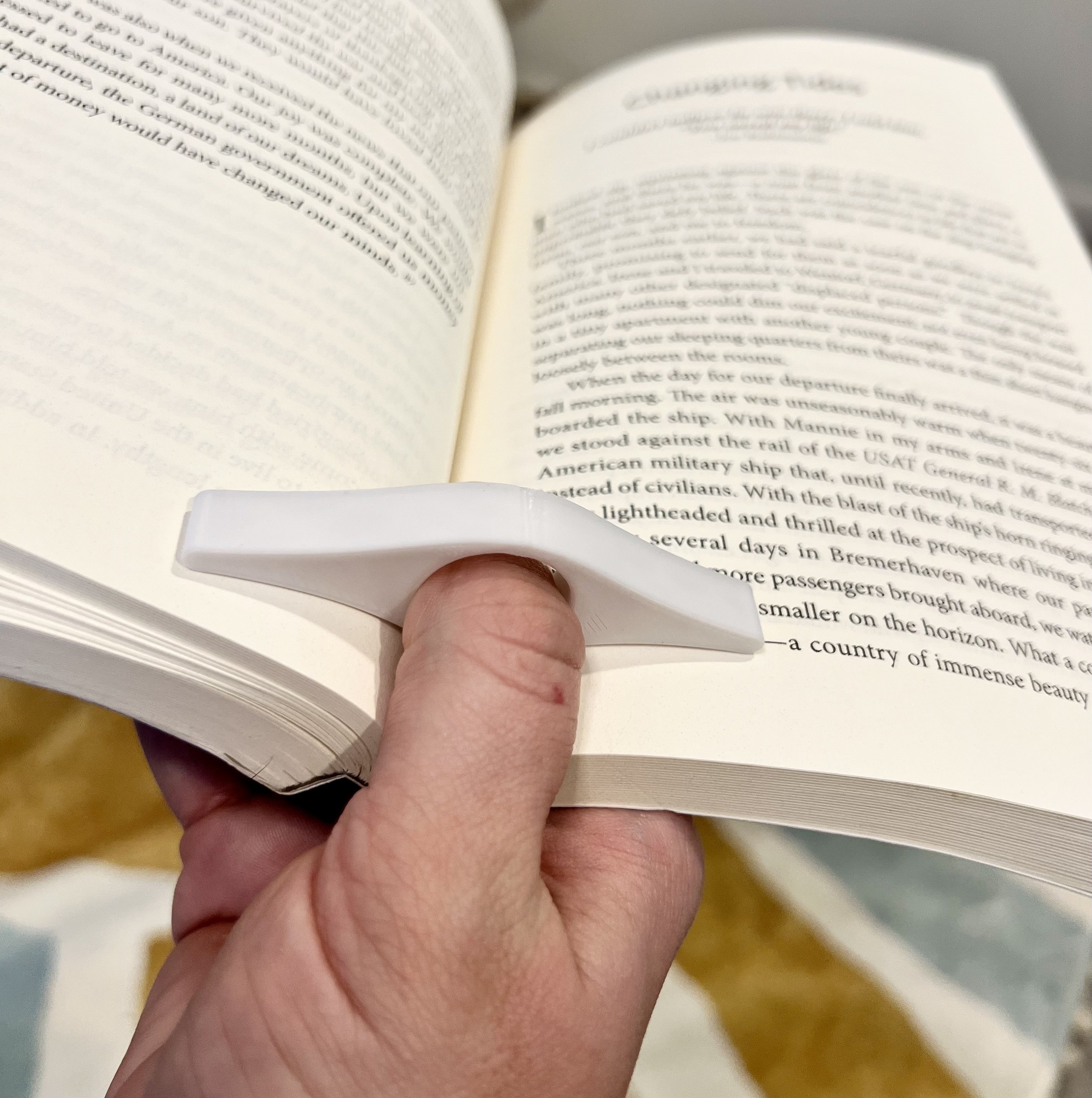 3D Printed Book Page Holder - Etsy