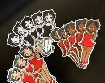 Betty Boop Sticker - Etsy