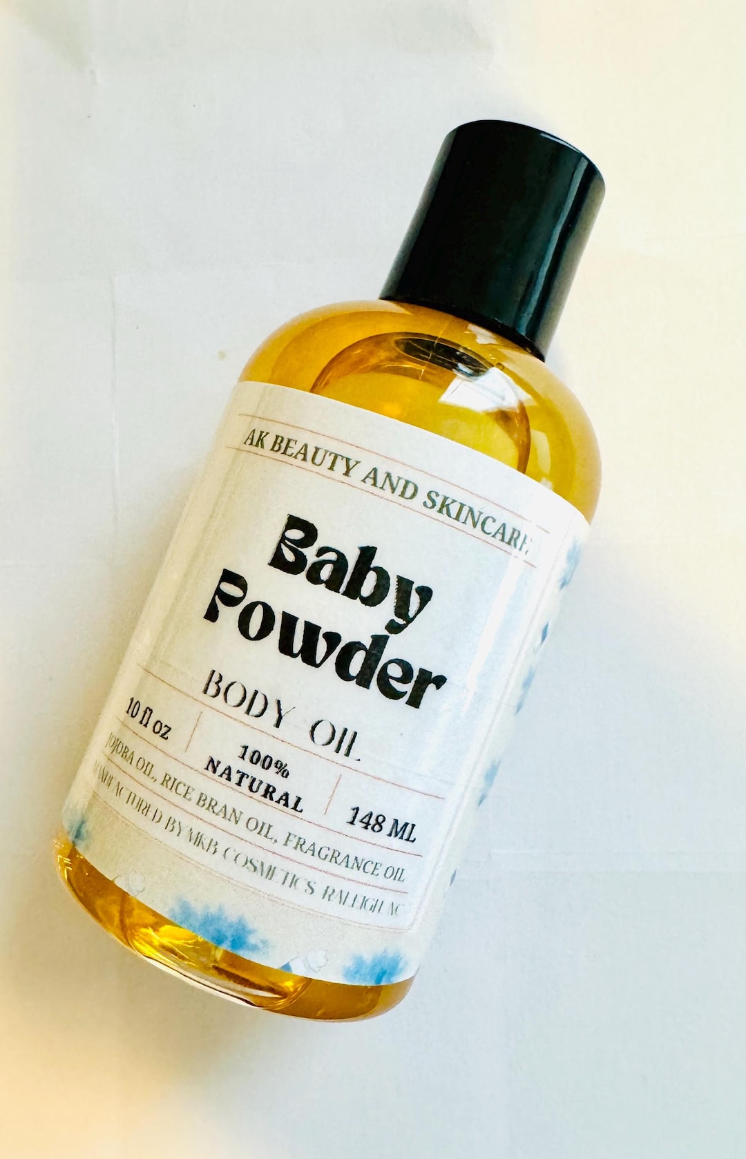 Baby Powder Scented Body Oil - Etsy