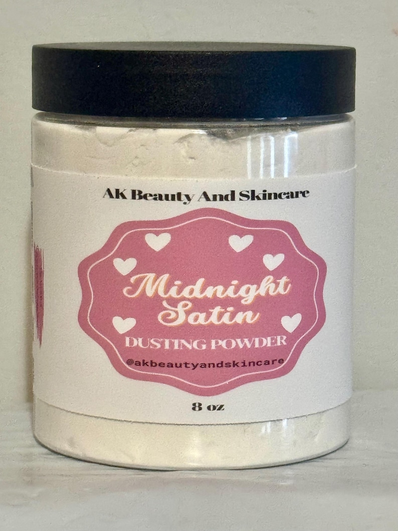 Midnight Satin Scented Dusting Powder| Luxurious Body Powder|soft Silky ...