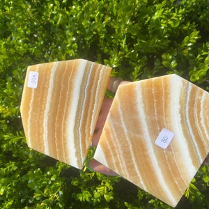 Orange Calcite Slabs | Etsy