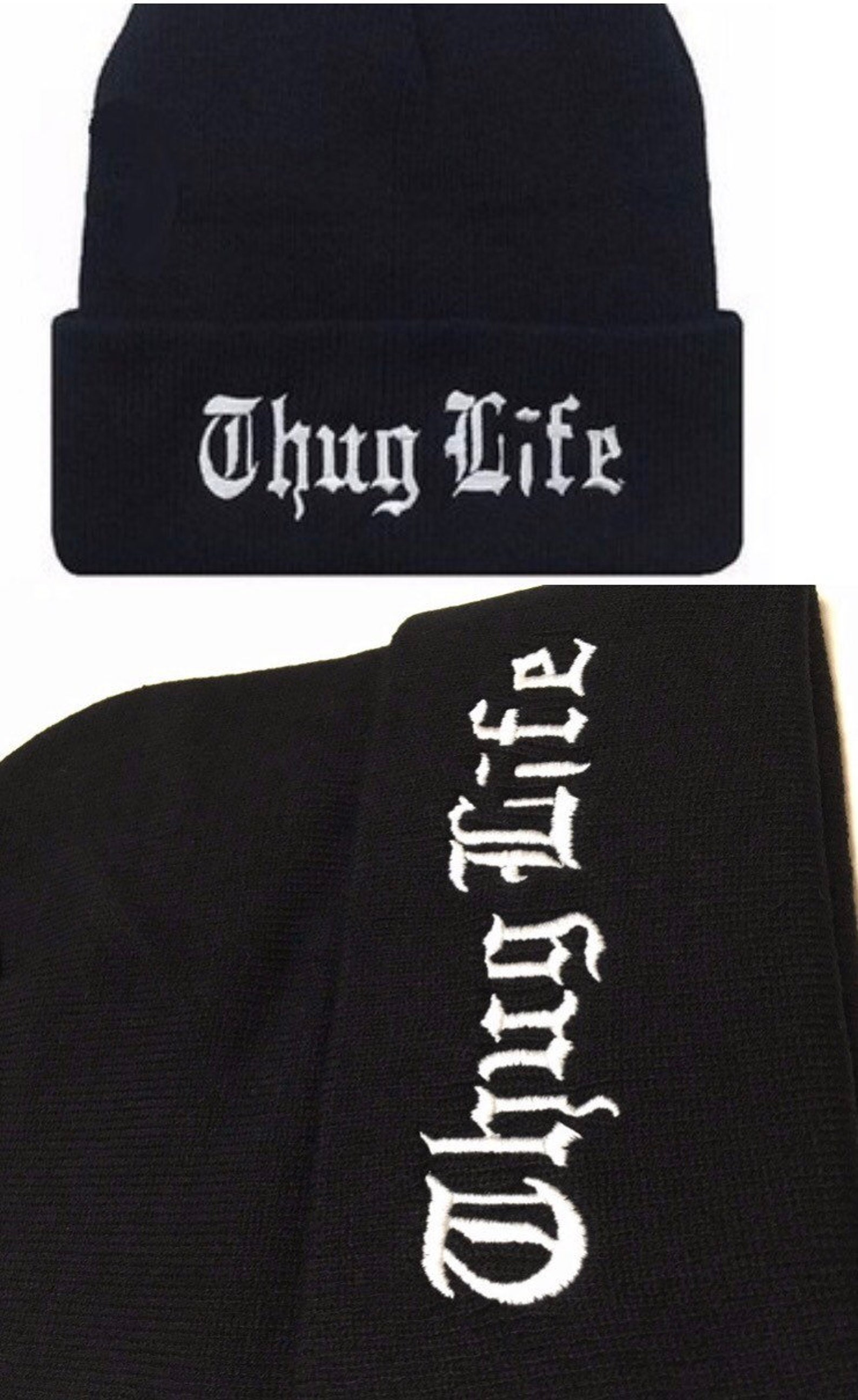 Warm Winter Thug Life Gangster Beanie Skateboard Snowboard Street ...