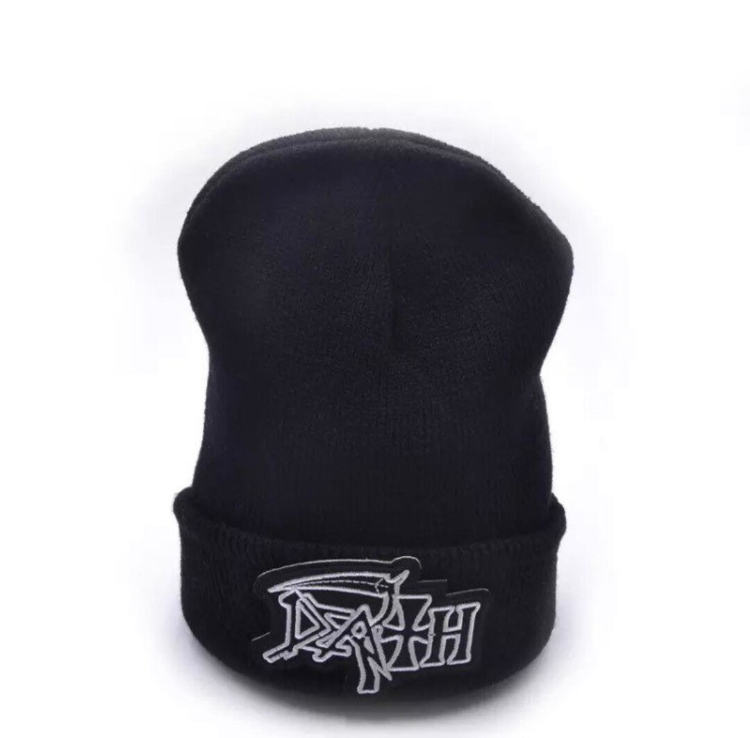 Warm Winter DEATH Hat Metal Gothic Punk Emo Skateboard Snowboard Street ...