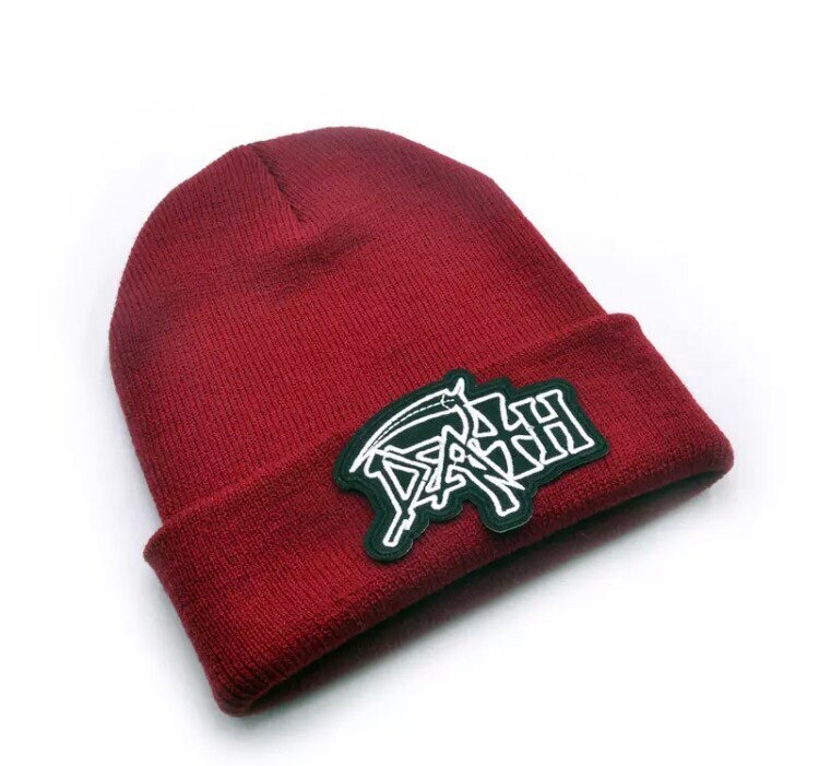 Warm Winter DEATH Hat Metal Gothic Punk Emo Skateboard Snowboard Street ...
