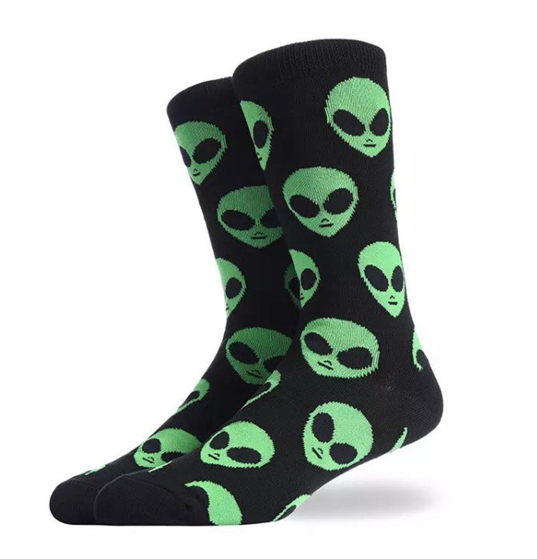 Warm Green Alien Head Ufo Outer Space Extra Extraterrestrial I Want to ...