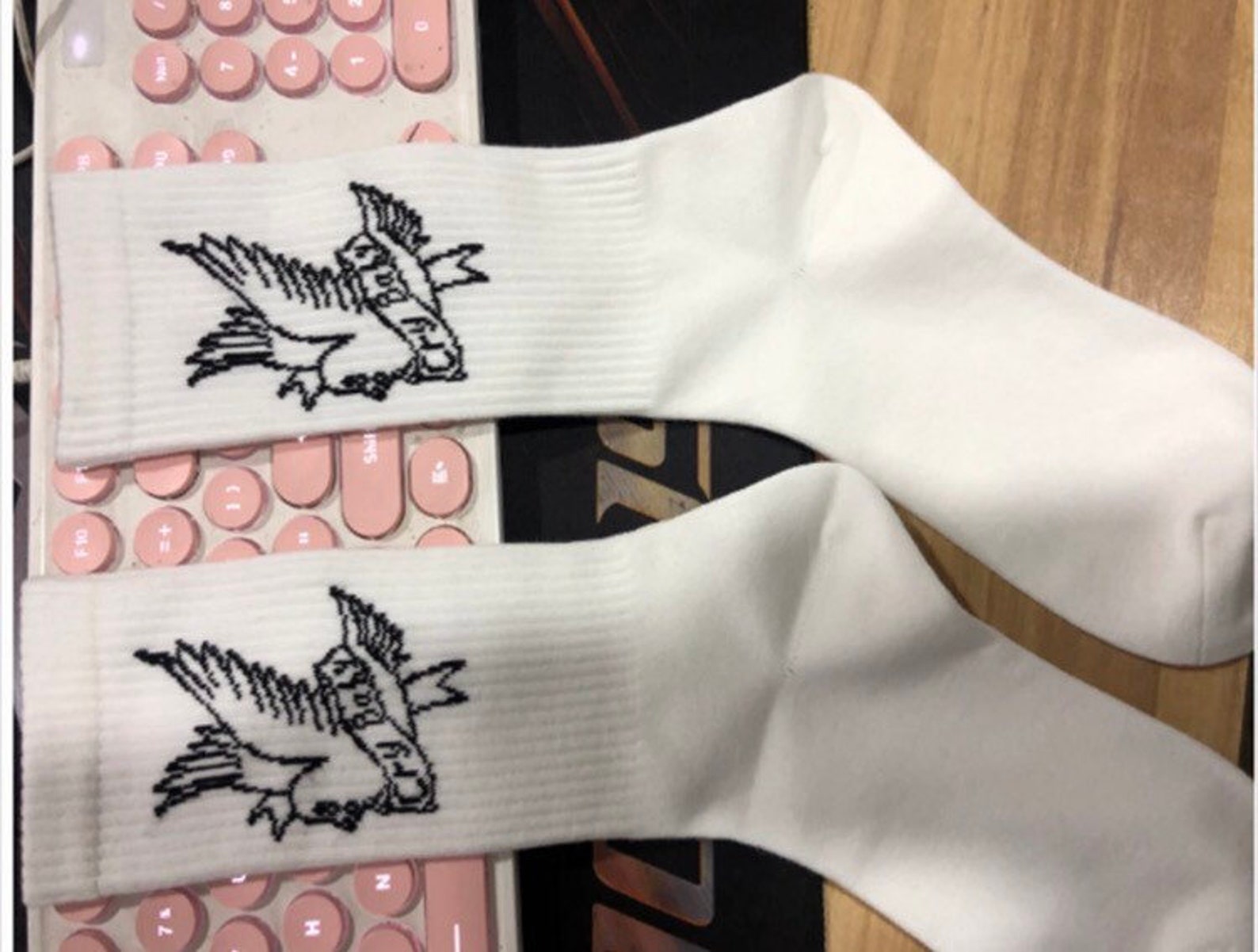 Warm Winter Lil Peep Cry Baby Dove Bird Emo Gothic Punk Grunge - Etsy