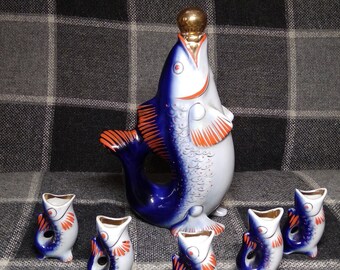 Fish Shot Glasses - Etsy