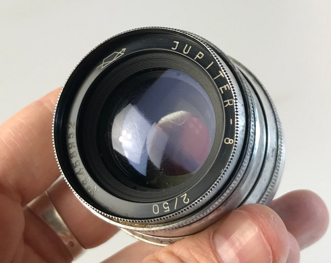 Jupiter-8 2/50 Lens, Rangefinder Lens, M39 Thread, Great Gift for ...