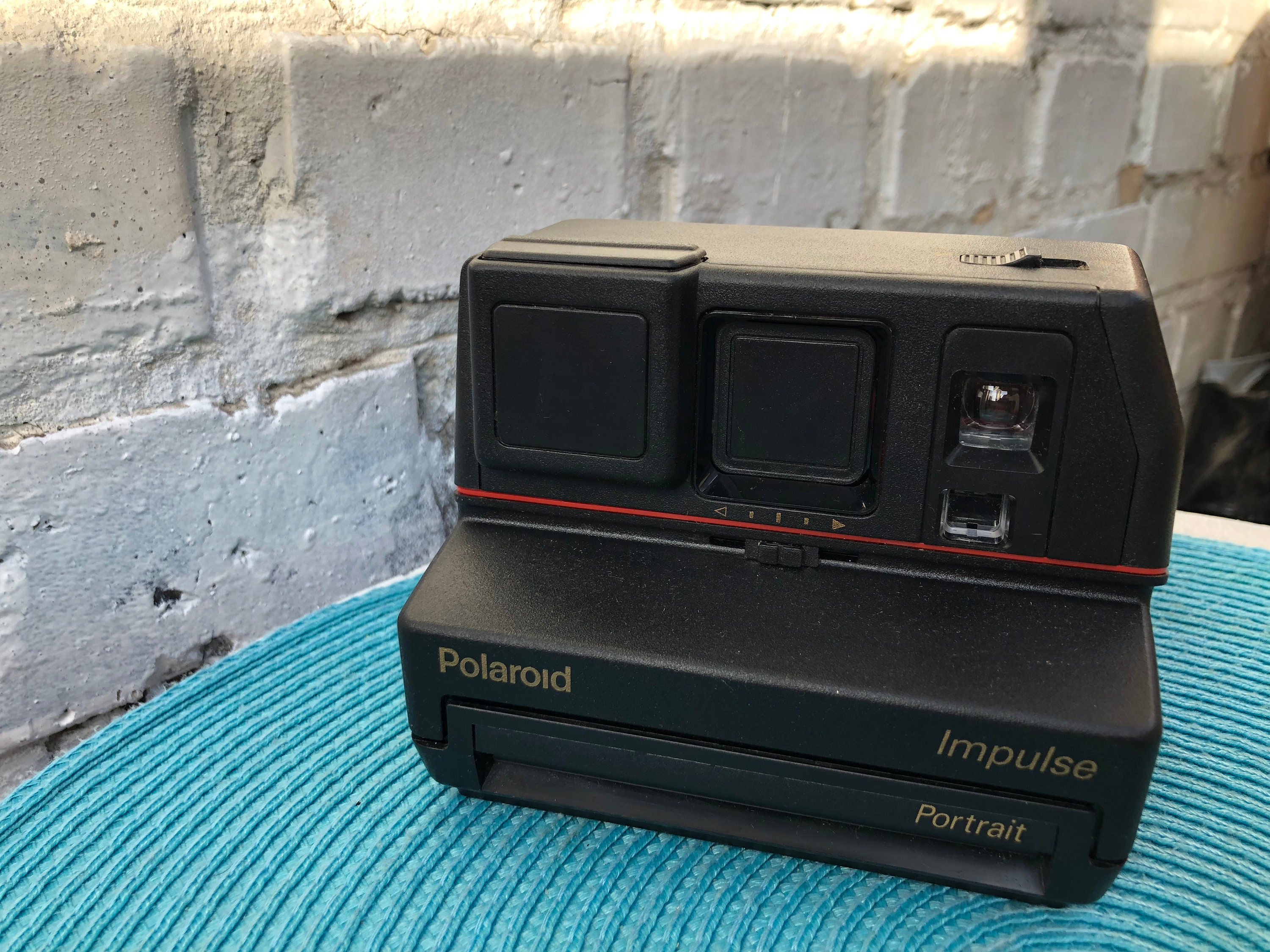 Vintage Camera Polaroid Impulse Portrait,polaroid Camera,vintage Camera ...