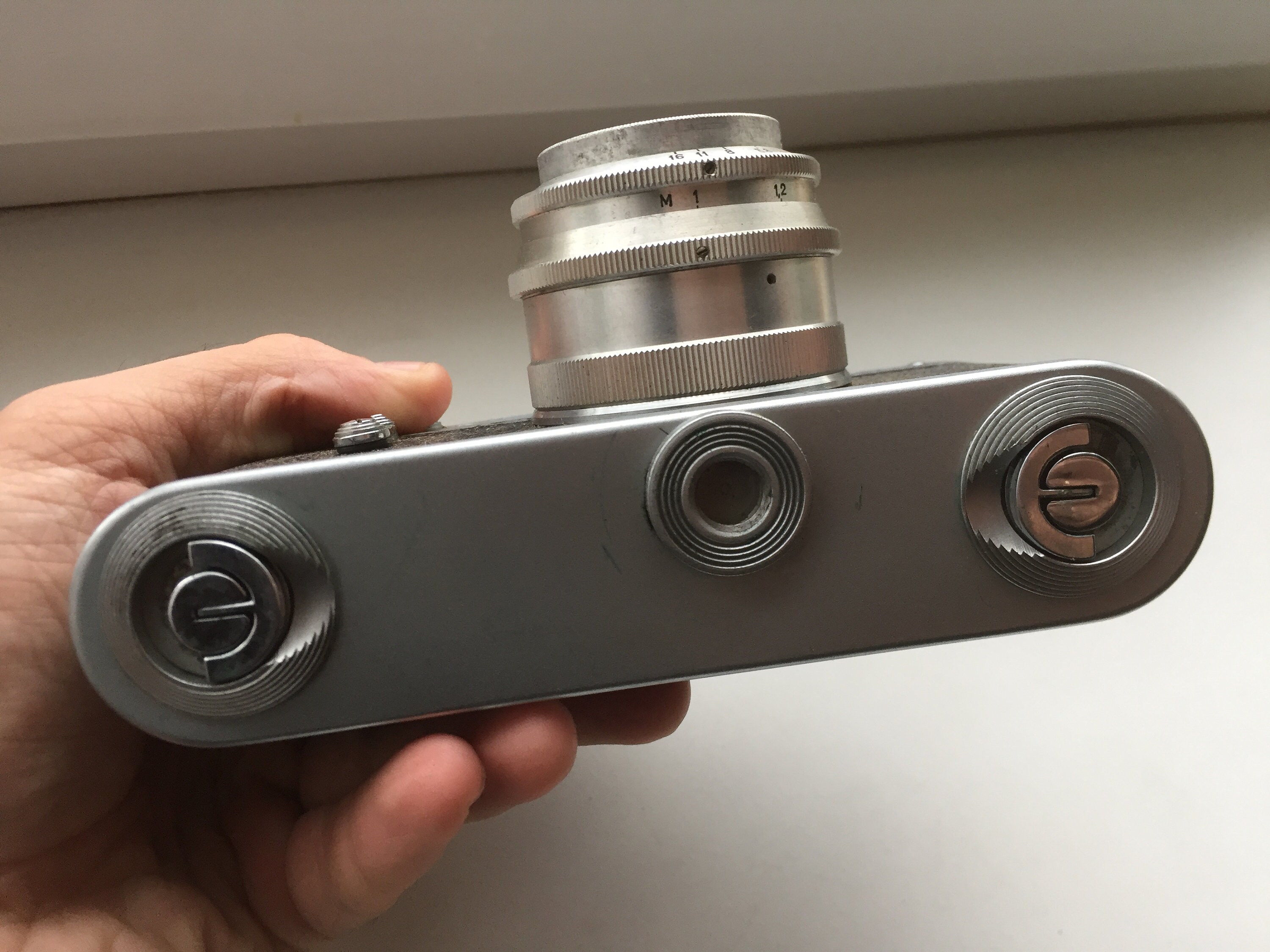 Very Rare, Vintage Soviet Camera MIR USSR 1960s Industar 50 Lens ...