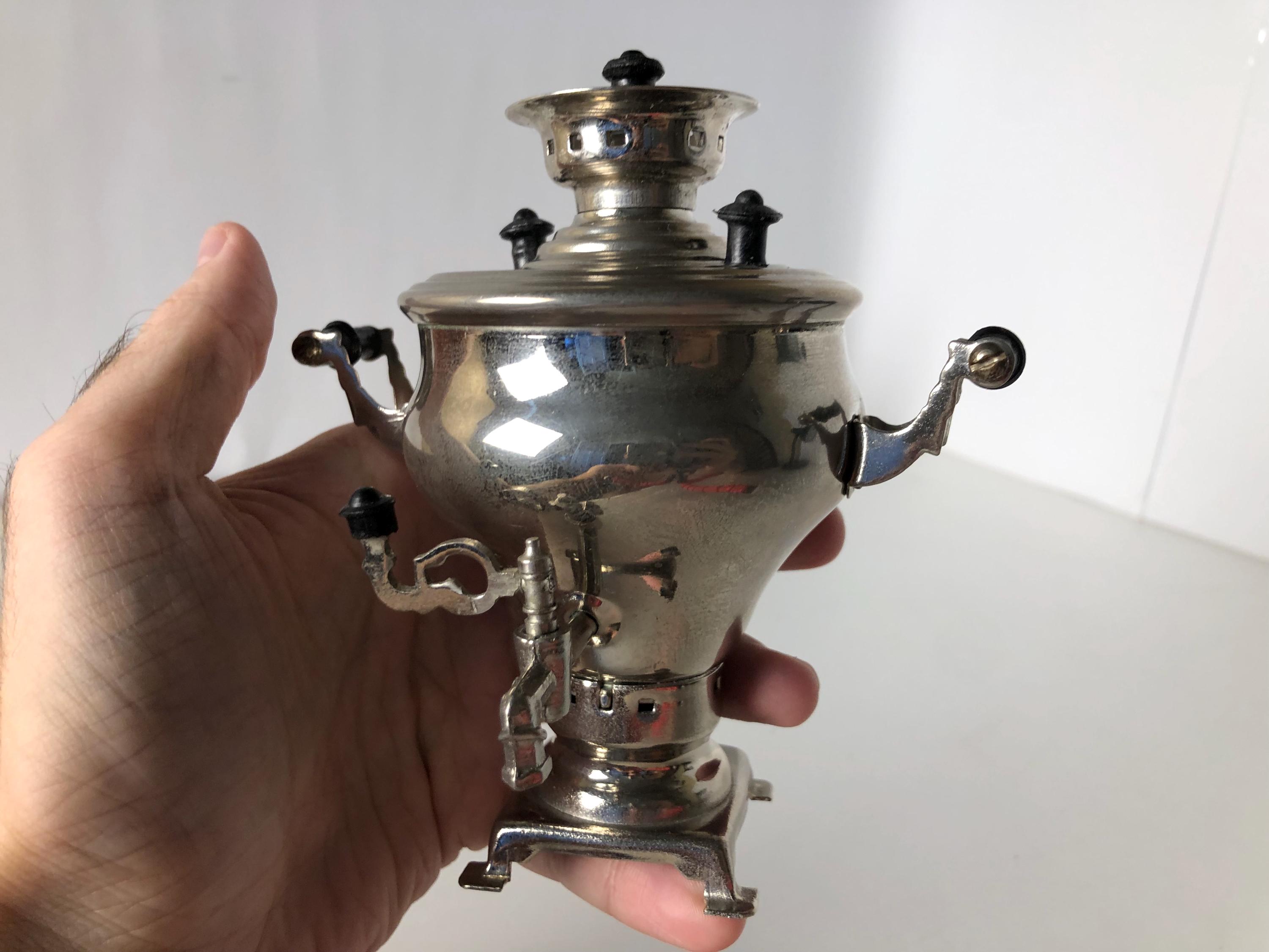 Rare Samovar Vintage Table Souvenir of the USSR 1970s Tea Culture Small ...