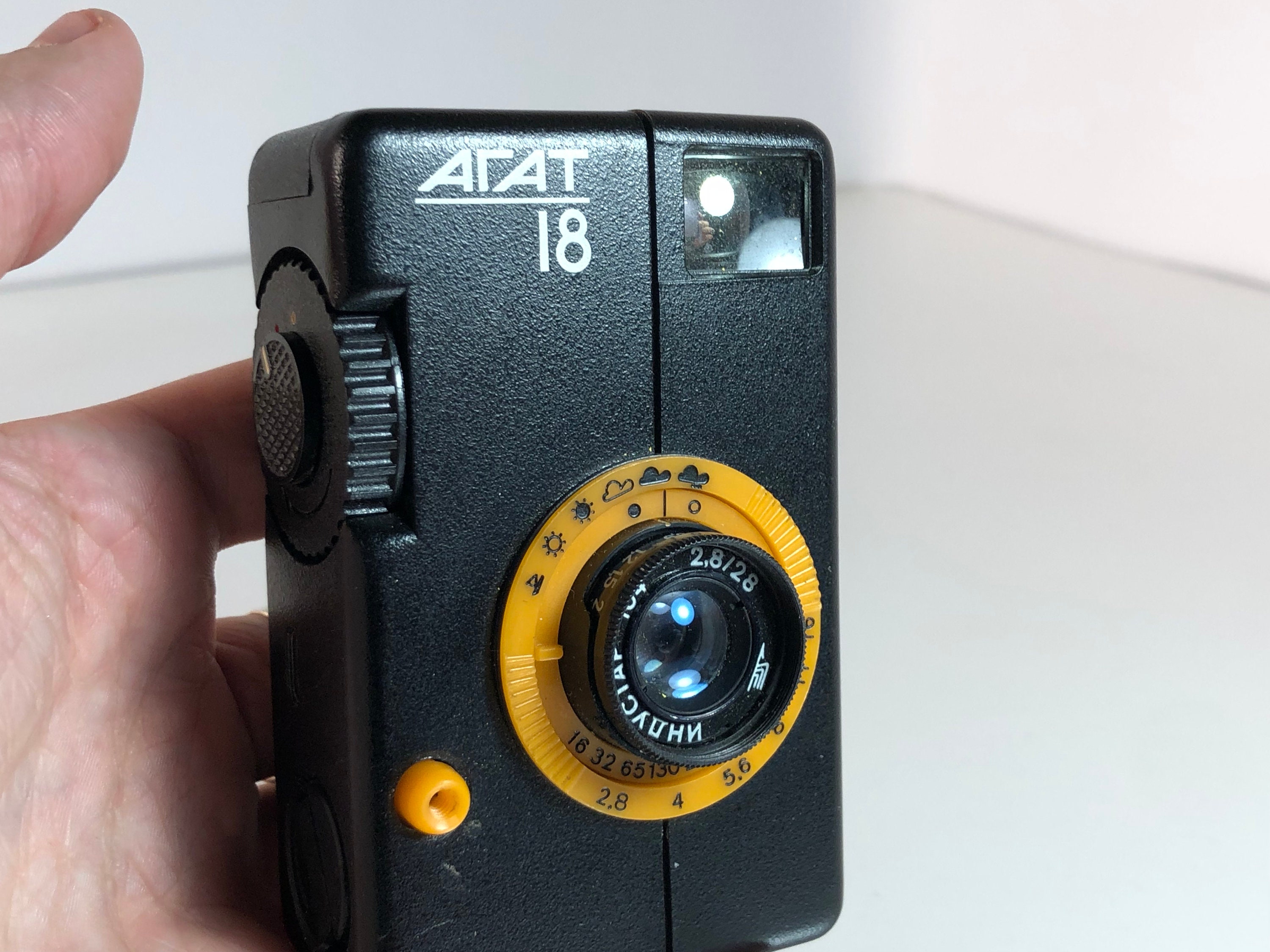 AGAT-18 , Soviet, 35-mm Film, Half-frame Camera, Camera AGAT-18 , USSR ...