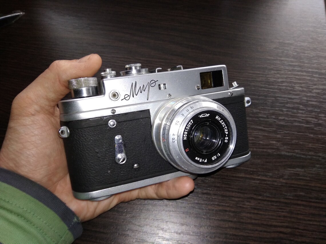 Very Rare Vintage Soviet Camera MIR USSR 1960s Industar 50 - Etsy