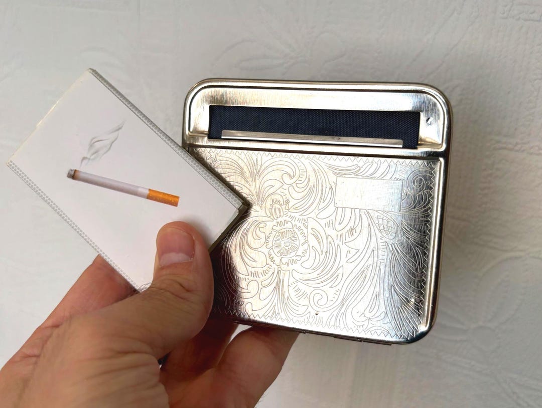 Make a Cigarette Roll-up Cigarette Rolling Machine Soviet Set Cigarette ...