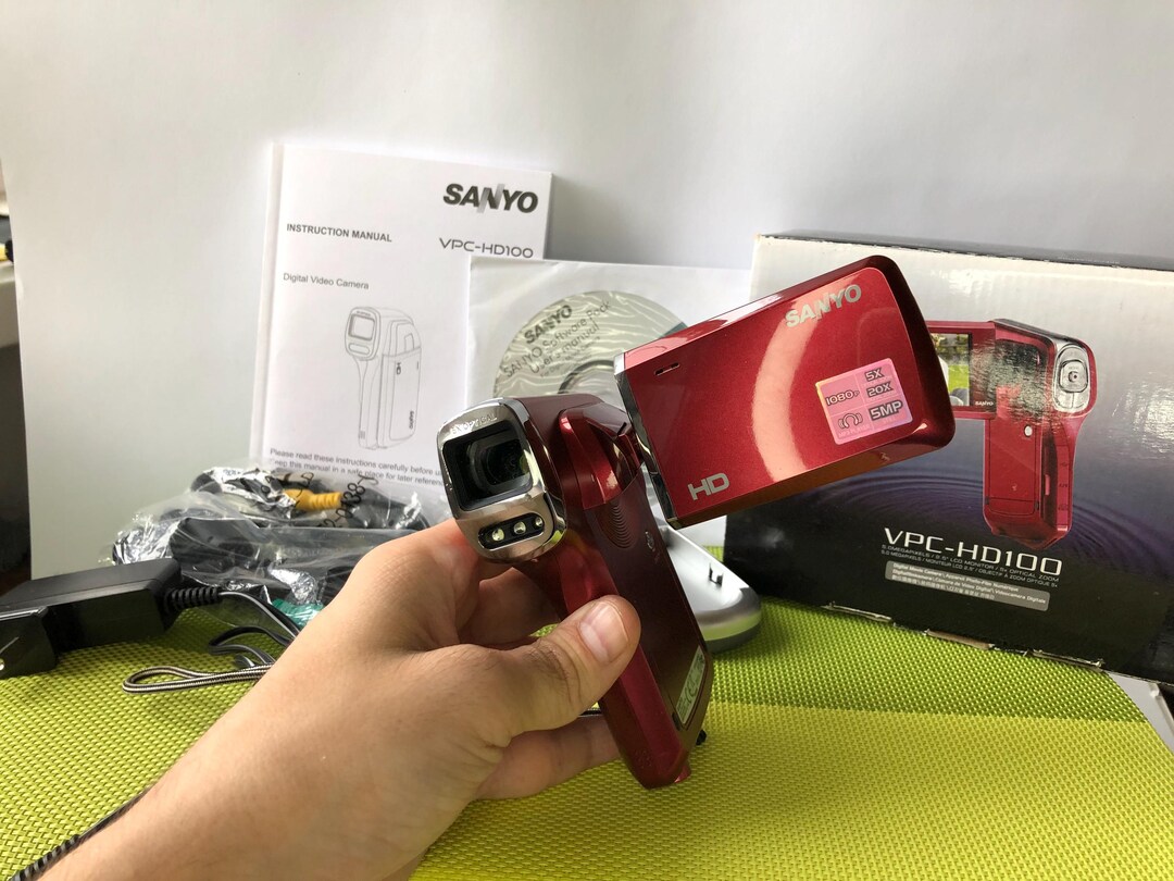 Sanyo Video Camera,in Working Order, a Working Digital ,video Camera ...