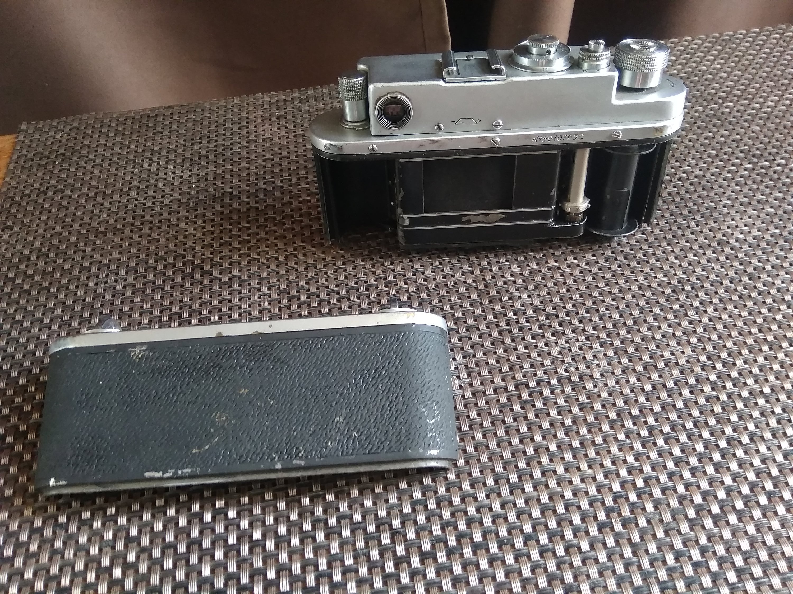 Very Rare, Vintage Soviet Camera MIR USSR 1960s Industar 61 Lens ...