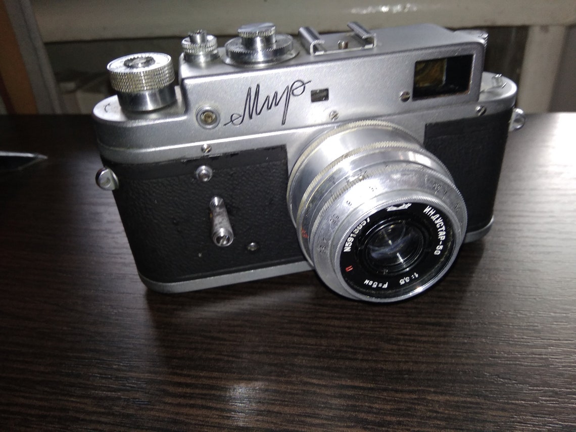 Very Rare Vintage Soviet Camera MIR USSR 1960s Industar 50 - Etsy